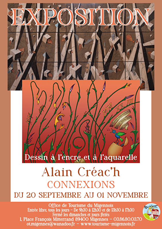 Exposition « Connexions » – Alain Créac’h